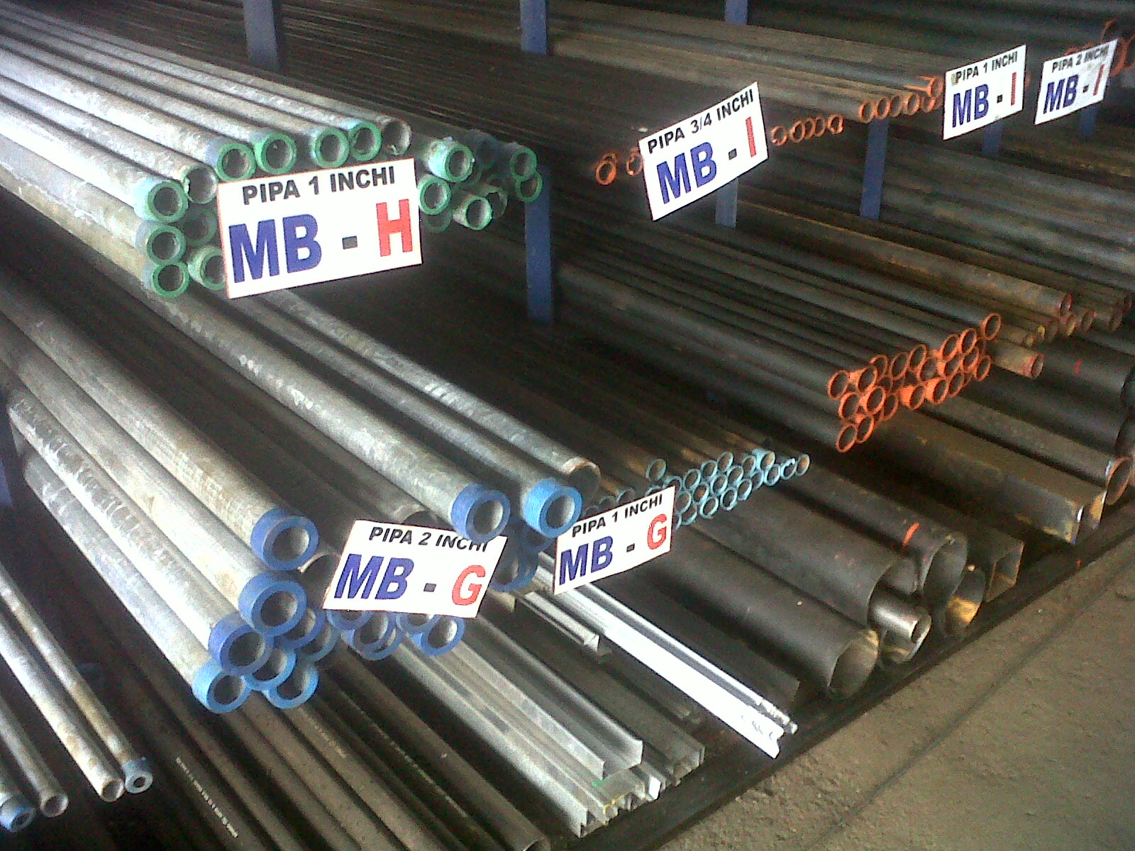 PT. SUBUR JAYA ABADI: Harga pipa besi uk. 1/2 inch, 1 inch, 2 inch, 3 inch, 4, 5, 6, 8 inch ...